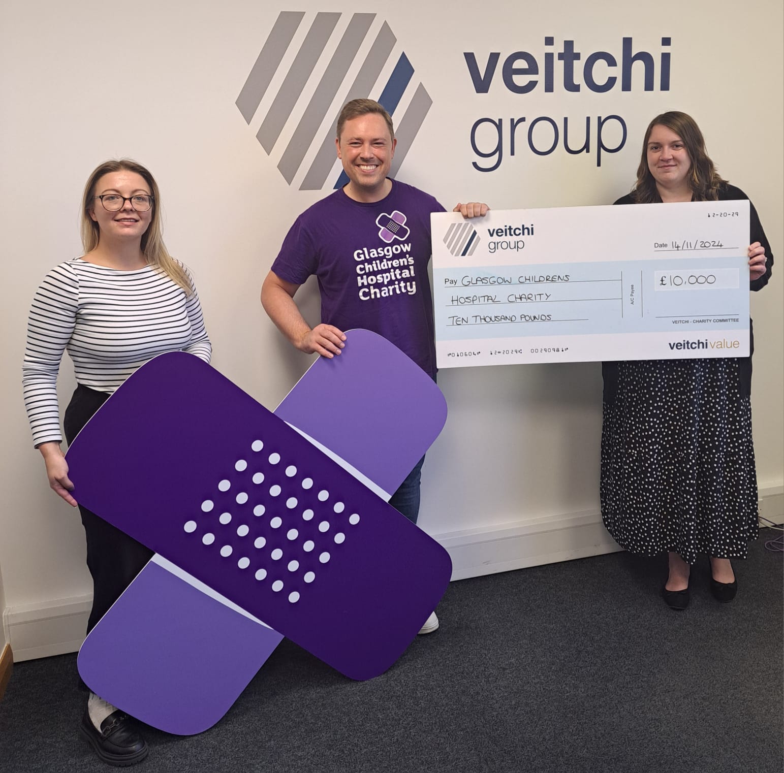 Veitchi Group partnership with Glasgow Children’s Charity Hospital ...